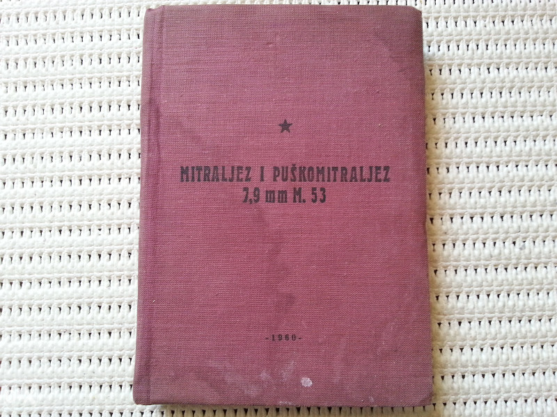 Jna knjiga Mitraljez M84.7,62mm - Ostalo - OLX.ba