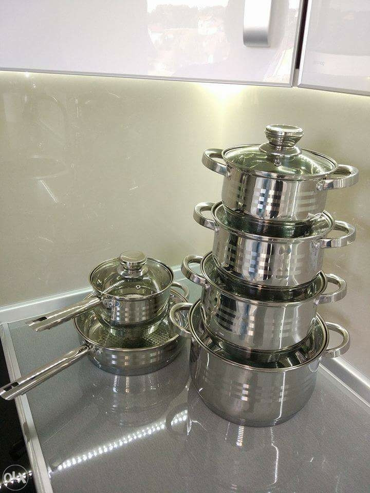 Set inox posudja excelent line - Šerpe - OLX.ba