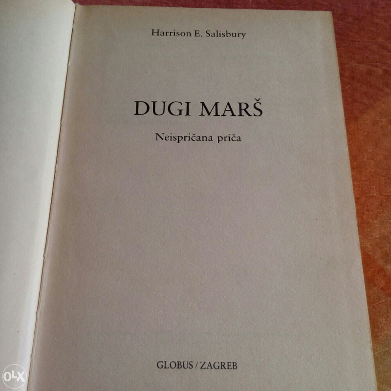 Dugi marš (Harrison E. Salisbury) - Beletristika - OLX.ba