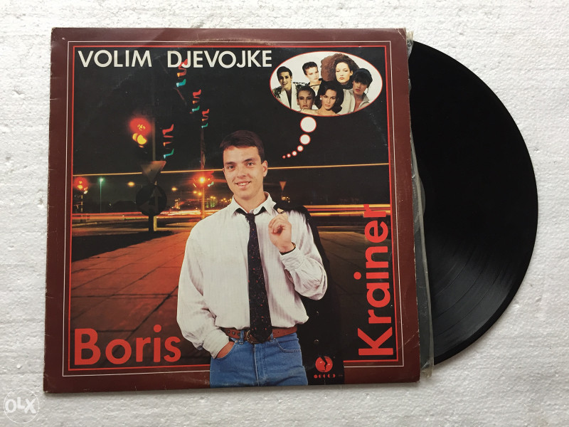 Boris Krainer ‎- Volim Djevojke LP - Gramofoni i ploče - OLX.ba