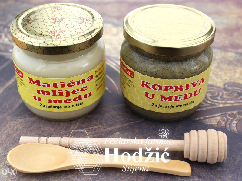 MED I MATIČNA MLIJEČ 2x500 gr (Mješavina za imunitet) - Med i proizvodi ...