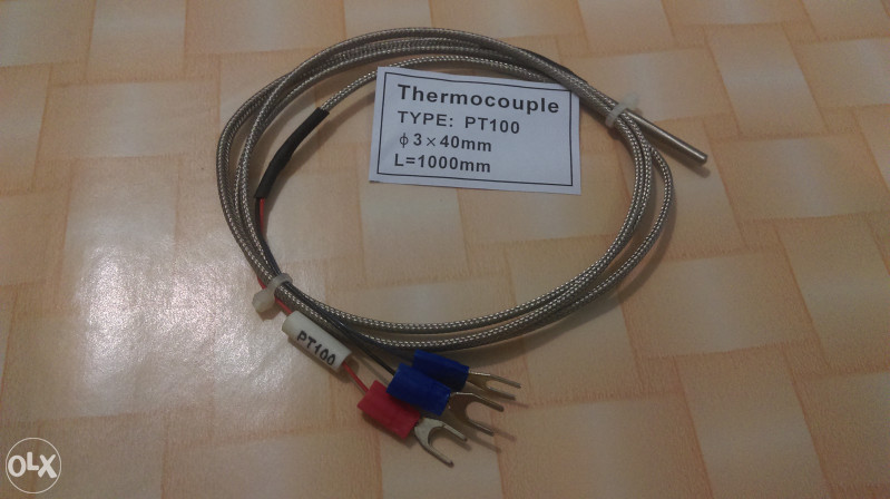 TEMPERATURNA SONDA, SENZOR Pt 100 fi 3X40mm L=2m - Termometri ...