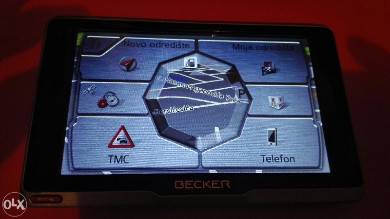 Becker mape - karte - otkljucavanje kamionski mod - Navigacija/GPS - OLX.ba
