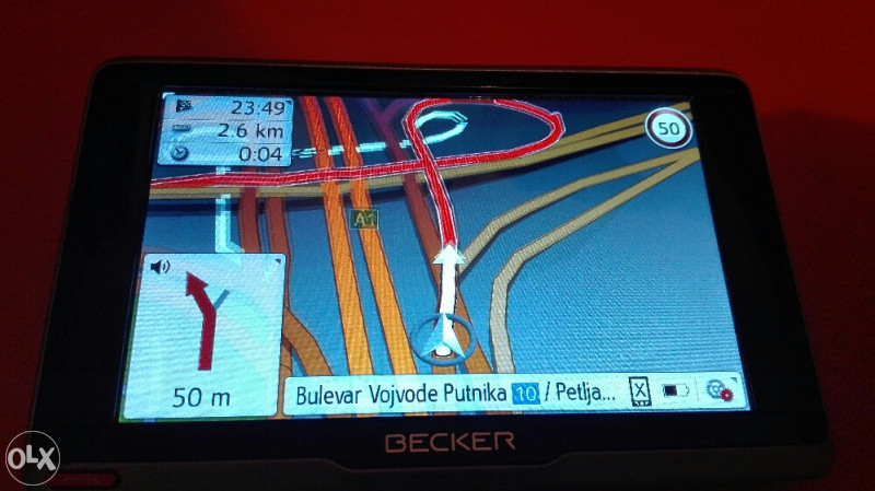 Becker mape - karte - otkljucavanje kamionski mod - Navigacija/GPS - OLX.ba