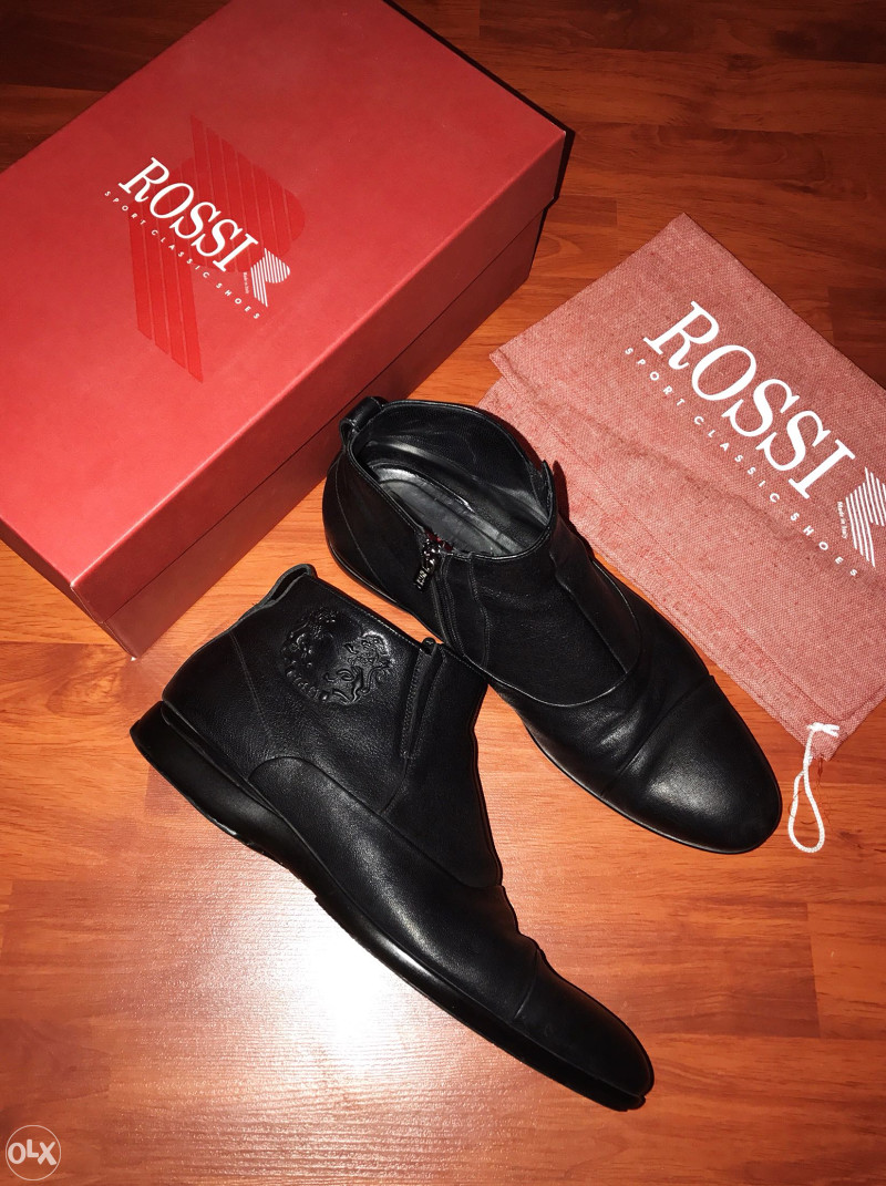 Rossi muske kozne cipele cizme v 42 - Odjeća i obuća - Cipele - Novo ...