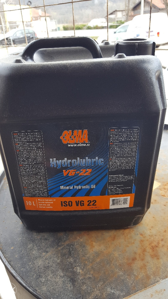 Hidraulično ulje VG 22 VG 32 VG 46 hidraulika HYDROLUBR - Ostalo - OLX.ba