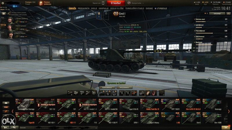 World of Tanks ACC - Internet/browser igre - OLX.ba