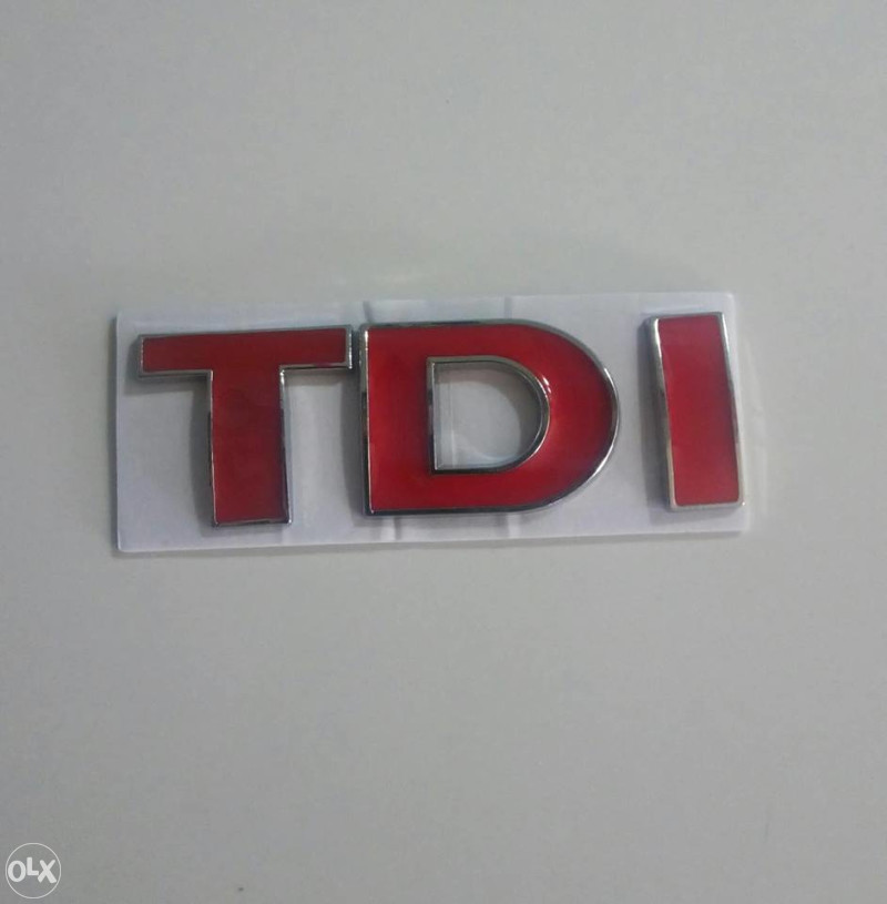TDI ZNAK Sve Crveno Golf Polo VW Seat Škoda - Znakovi za automobile ...
