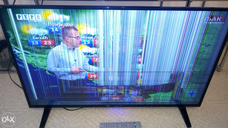 Sharp LED TV LC-43CFF6002E neispravan - Dijelovi za TV - OLX.ba
