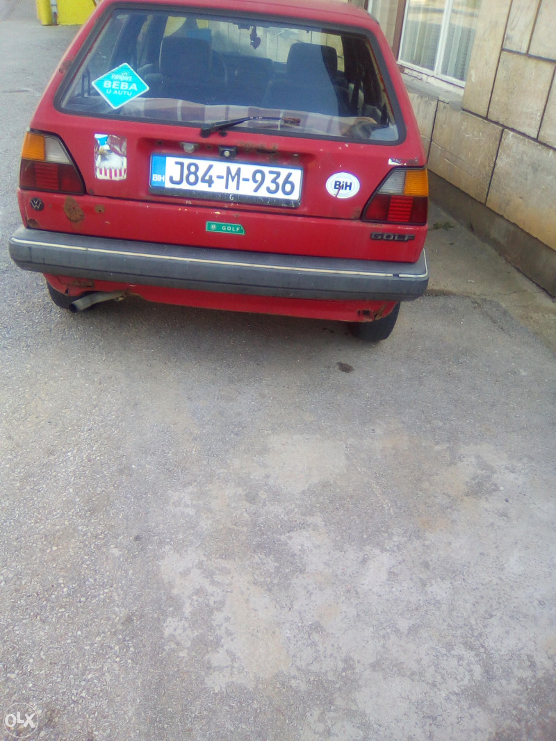 Golf 2 benzin 1,6 - Automobili u dijelovima - OLX.ba