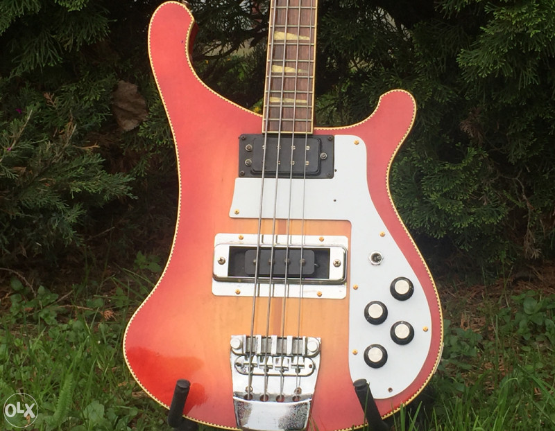 Rickenbacker 1970's 4001 copy day glow - Bas gitara - OLX.ba
