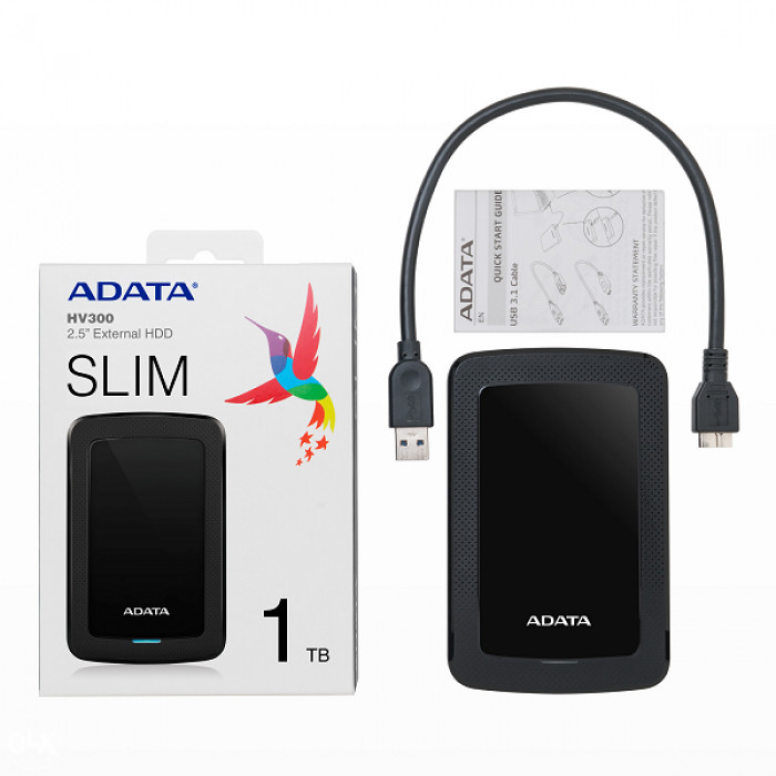 NOV EKSTERNI HARD DISK 1TB USB 3.1 SLIM - Eksterna memorija - OLX.ba