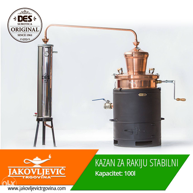 Kazan za rakiju-Stabilni 100 L - Kazani - OLX.ba