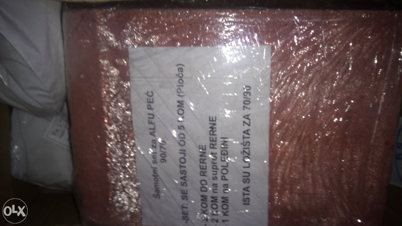 Samotne ploče za alfa pec 70 I 90 - Peći na drva - OLX.ba