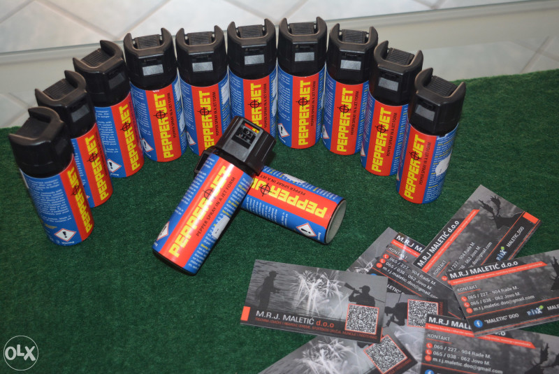 Peper sprej-suzavac-sprej za samoodbranu 50ml - Sredstva za samoodbranu ...