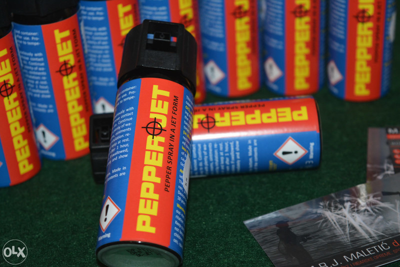 Peper sprej-suzavac-sprej za samoodbranu 50ml - Sredstva za samoodbranu ...