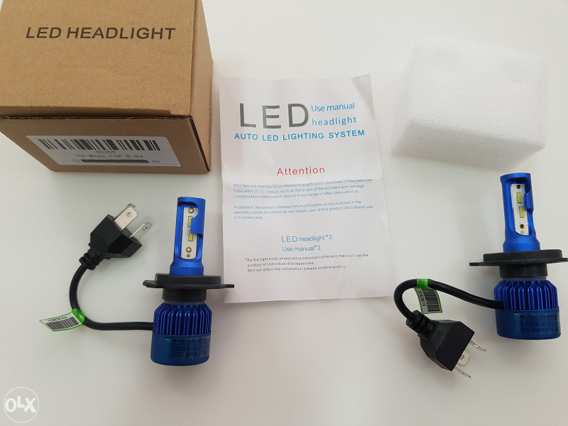 H4 LED Sijalica 200W 10000lm CanBus 12V 24V 6000K - Sijalice - OLX.ba